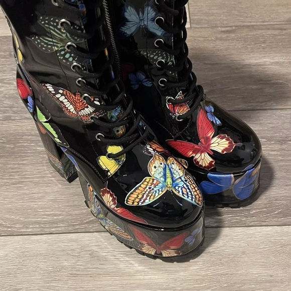 Dolls Kill | Shoes | Nwob 25 Delias Dolls Kill Whisper It Butterfly ...